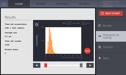 QUANTOM Tx™ Automated Cell Counter | Logos Biosystems