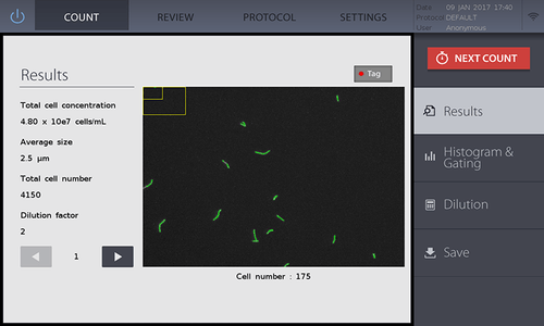 QUANTOM Tx™ Automated Cell Counter | Logos Biosystems