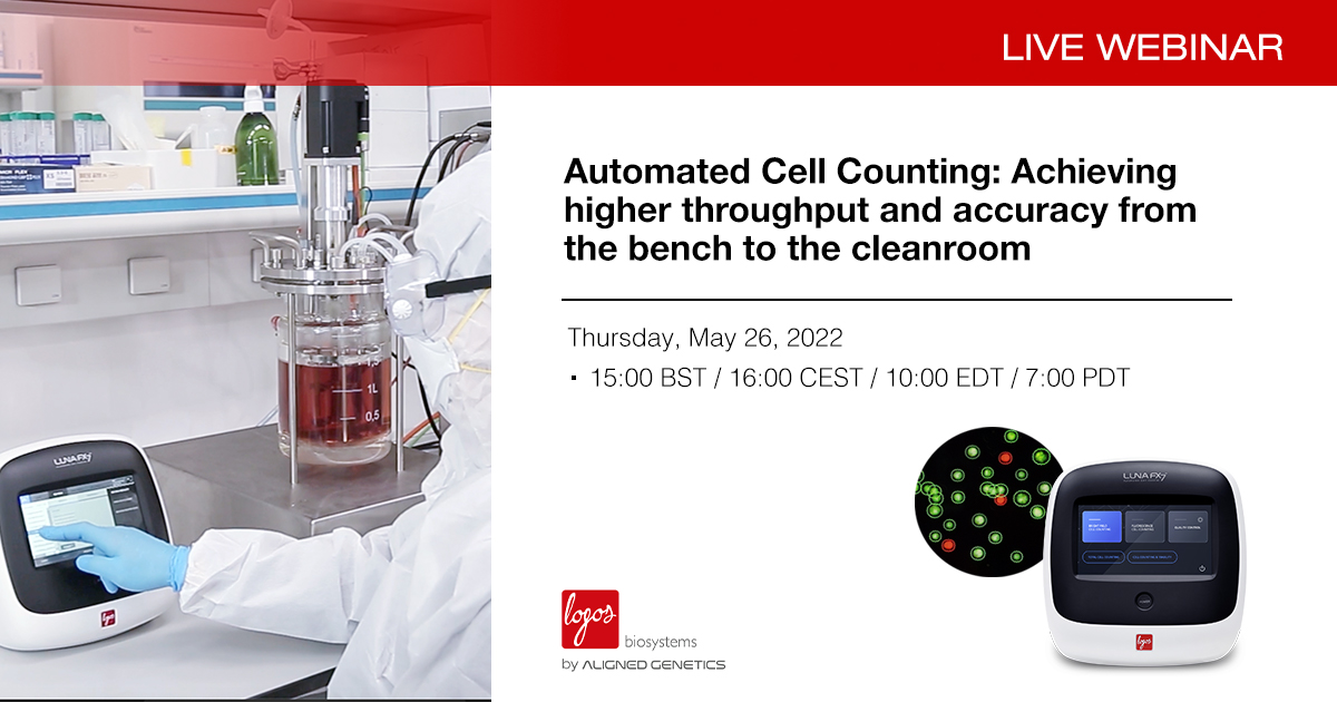 [Webinar] Automated Cell Counting: Achieving higher throughput and accuracy from the bench to ...