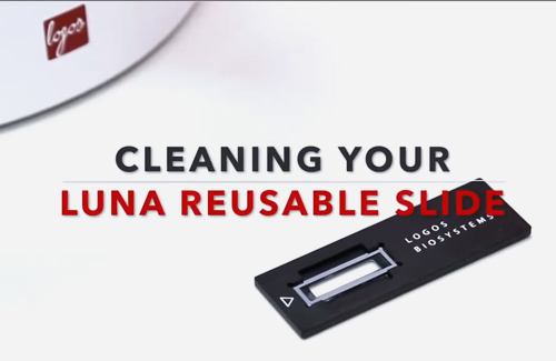 [How to use Logos products] Cleaning your LUNA™ Reusable Slide